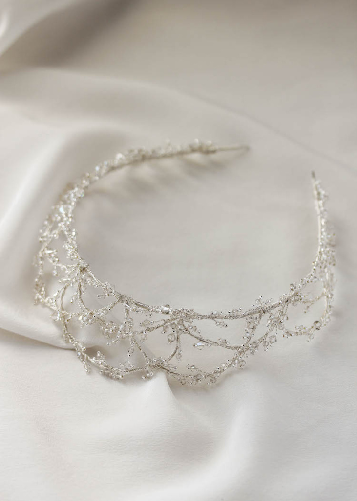 CAMBRIDGE | delicate bridal tiara - TANIA MARAS BRIDAL