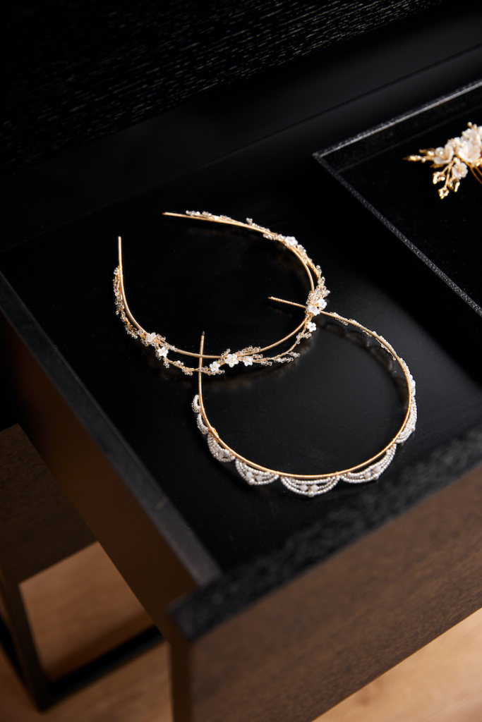 Simple wedding crowns for modern brides | Tania Maras