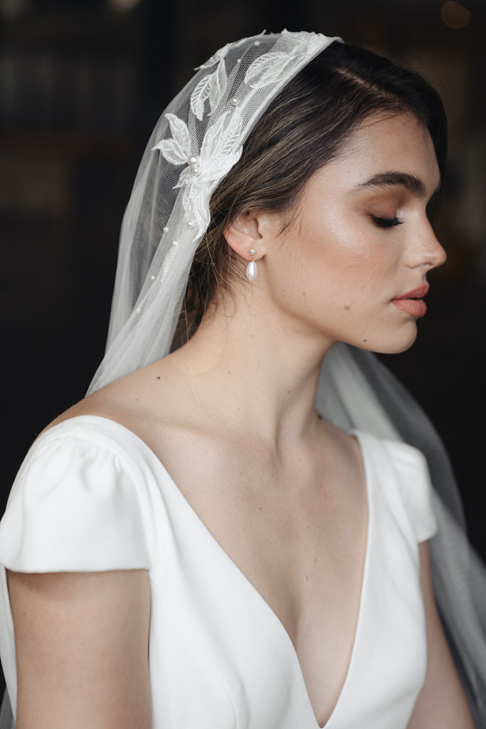 Timeless juliet cap veils for modern brides