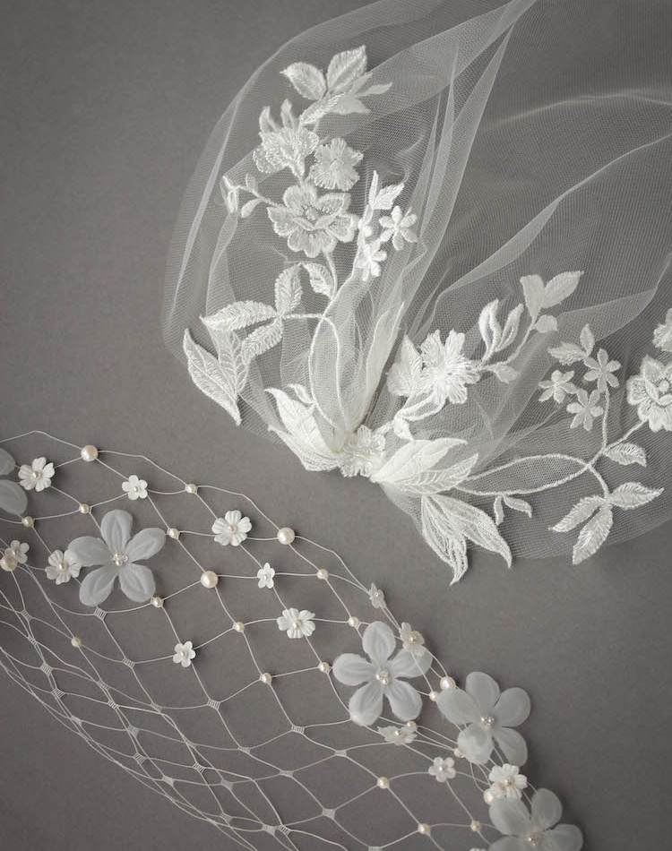 Our tips on how to choose a birdcage veil in 4 steps | Tania Maras