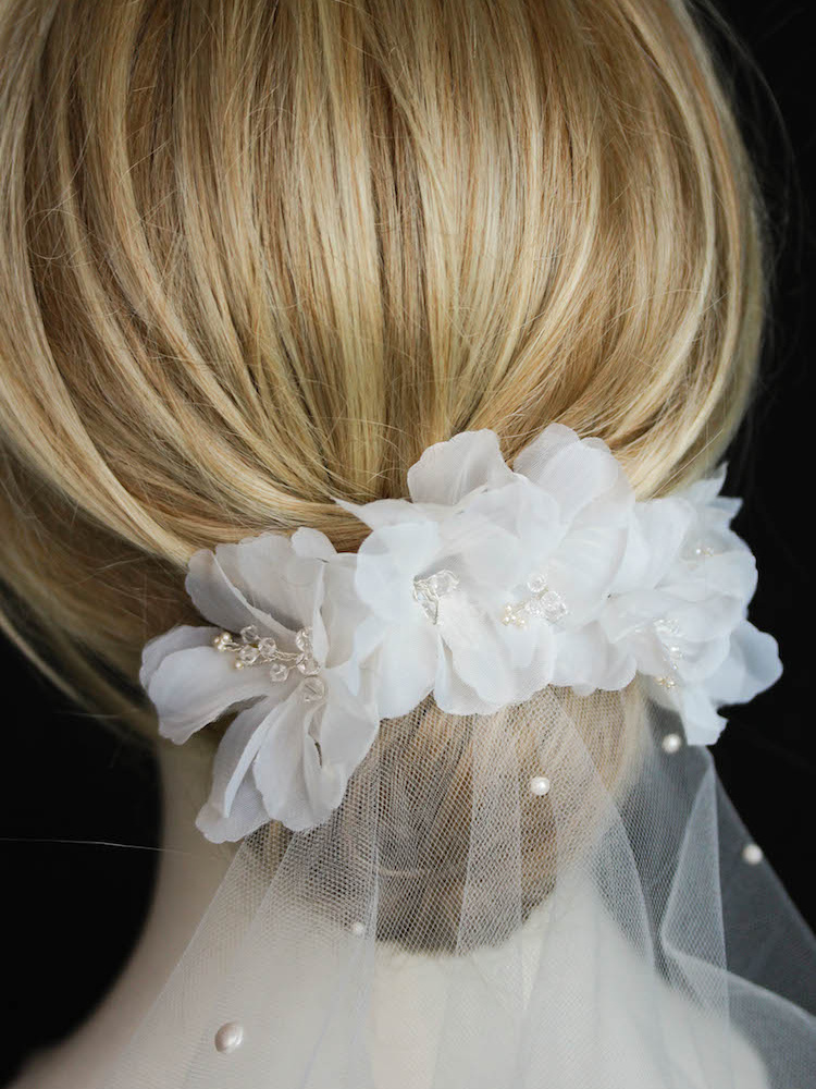 Spring-inspired wedding hair pieces for the romantic bride | Tania Maras