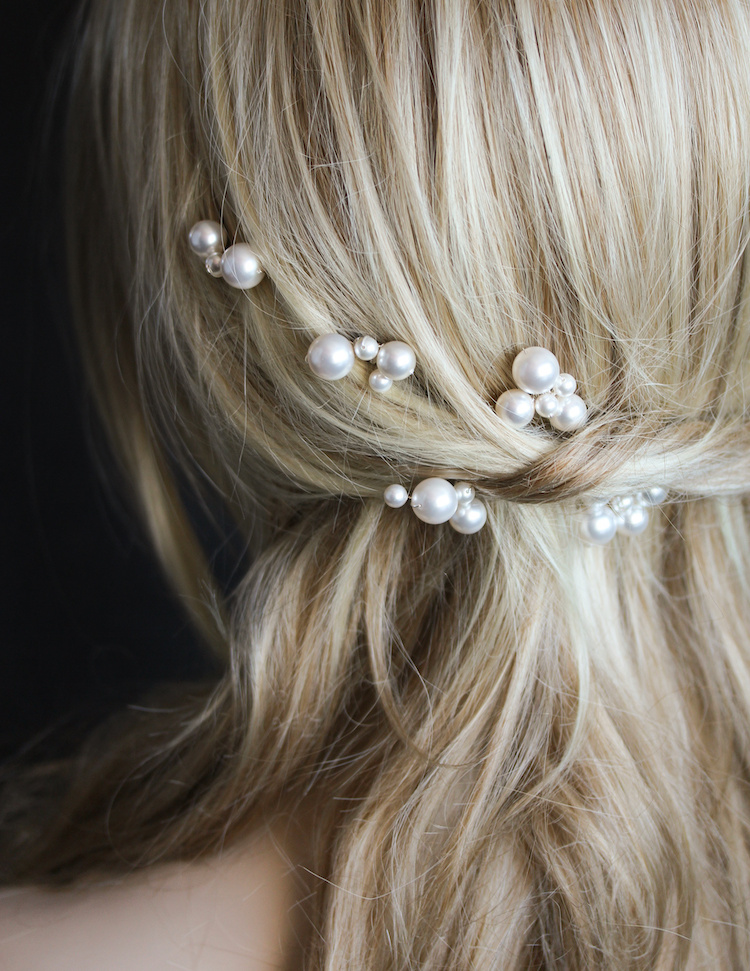 A guide to pearl hair accessories and pearl bridal jewellery | Tania Maras