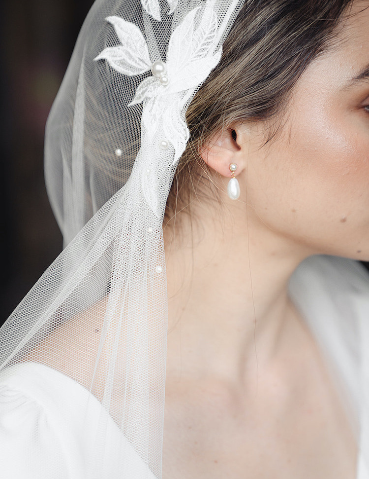 Timeless juliet cap veils for modern brides | Tania Maras