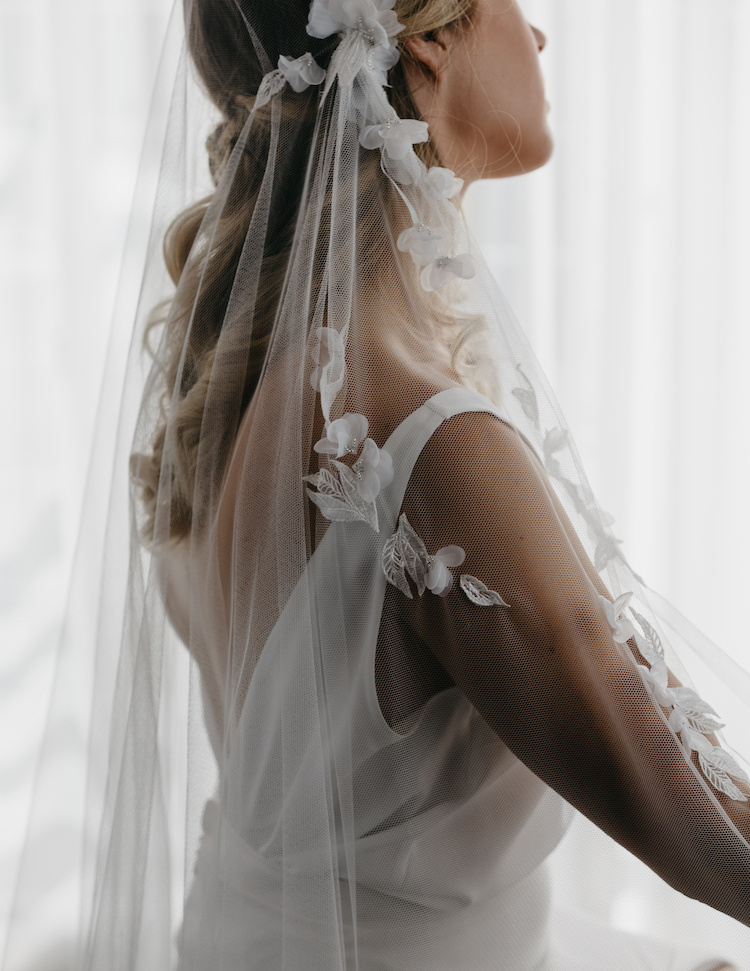 Timeless juliet cap veils for modern brides | Tania Maras